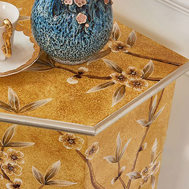 Liu's ink furniture Hand Painted Elegant Storage Cabinet | Wayfair