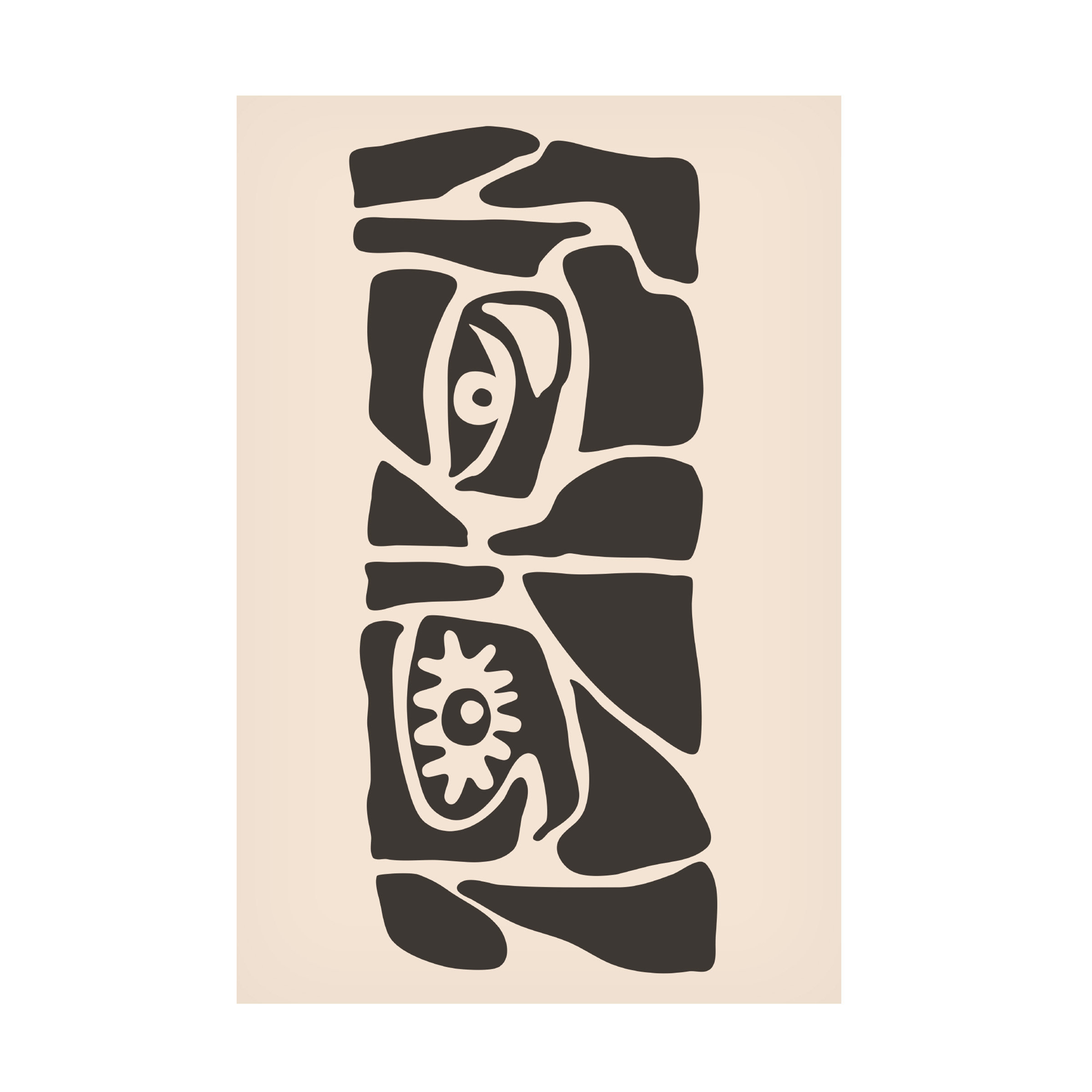 Wrought Studio™ Jay Stanley Abstract Face Series 6 Canvas Art | Wayfair