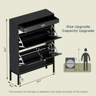 Latitude Run® Modern Minimalist Style Large Capacity Shoe Cabinet ...