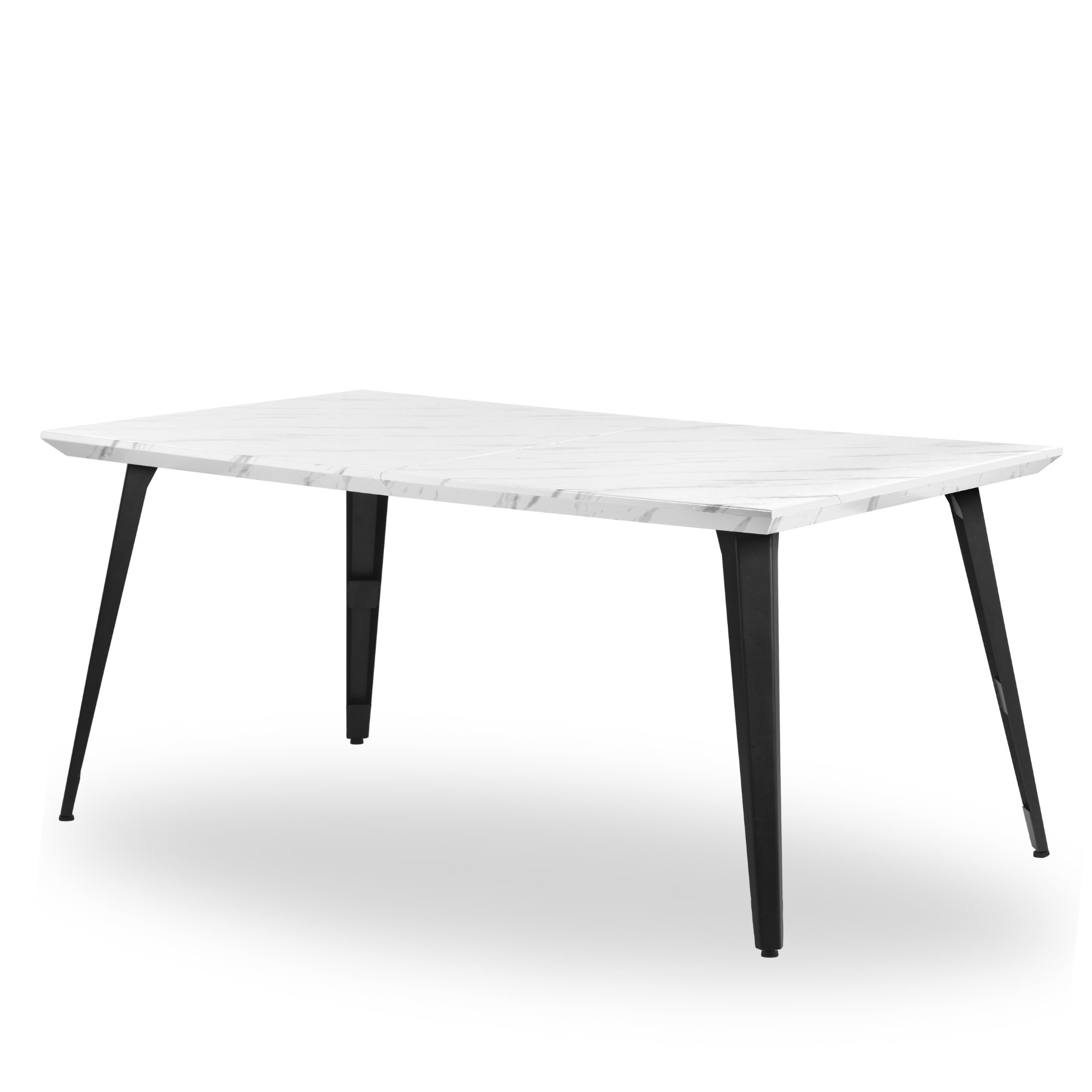 George Oliver 63" Large Office Conference Table Modern Desktop with ...