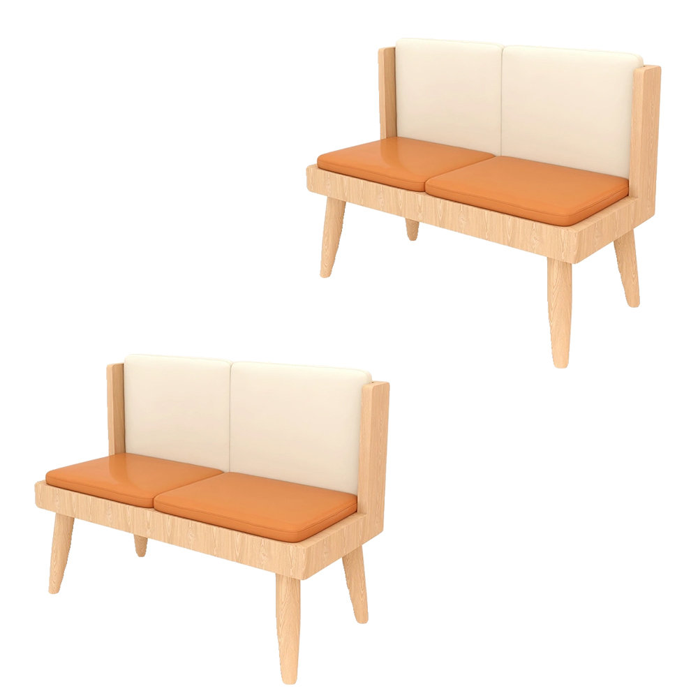 Canadian Linen Modern simple high-end cafe bench - Wayfair Canada