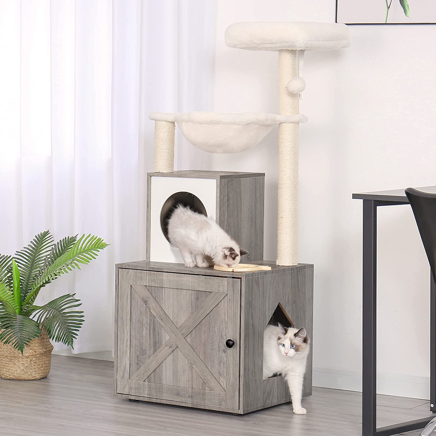 Tucker Murphy Pet™ 50" Delasha Cat Tree | Wayfair