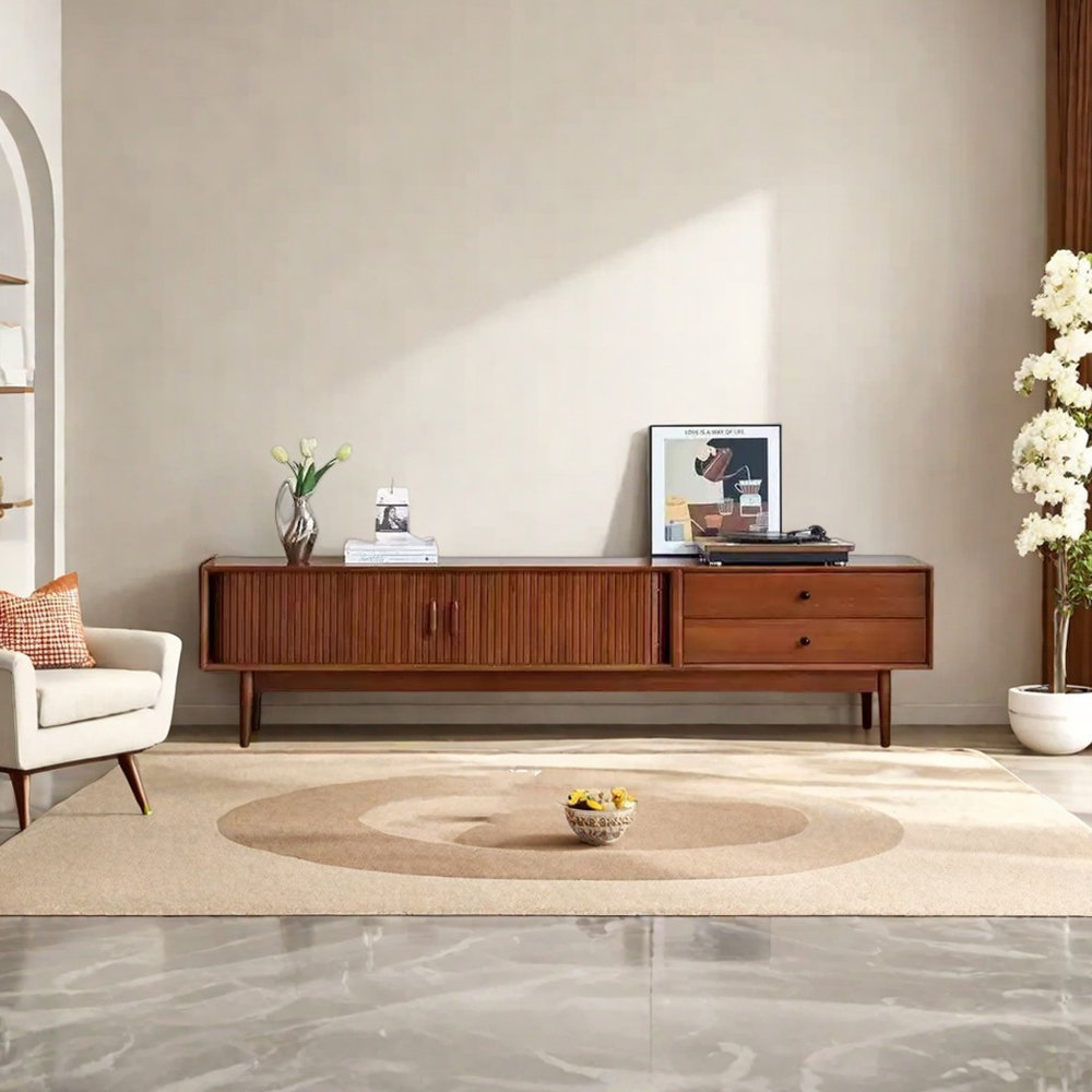 Wu's StylishVault Vintage Style TV Stand with Ample Storage | Wayfair