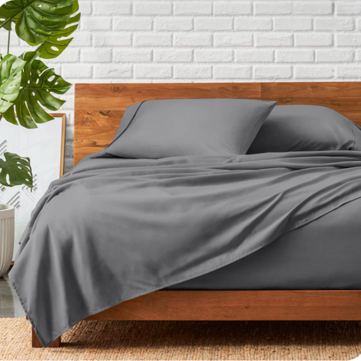 BORTHY Full / Double Guest Room Fitted Sheet Case Pack | Wayfair