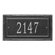 Whitehall Products Gardengate Personalized Grande 1-Line Wall Address ...