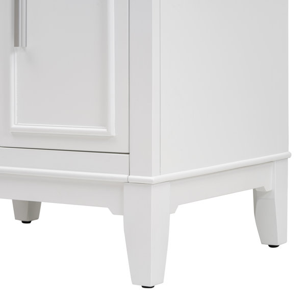 Winston Porter Tyina Freestanding Bathroom Cabinet | Wayfair
