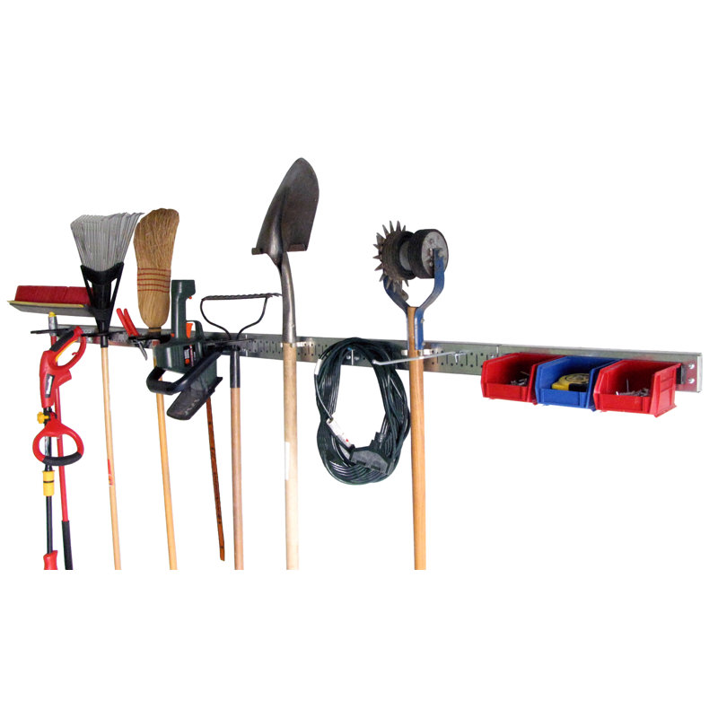 WFX Utility™ Metal Pegboard Strip Garage Rail Organizer Kit & Reviews ...