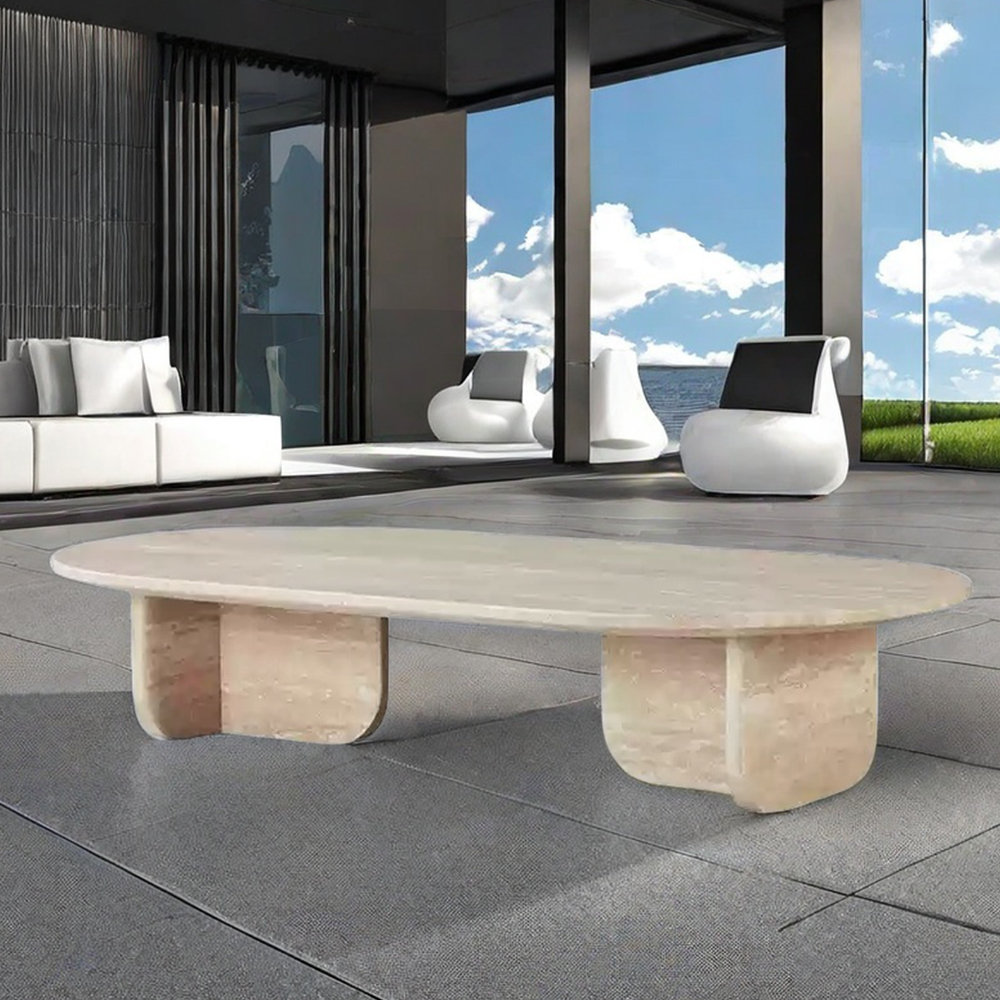 Elegant Home Furnishings.s Sintered stone patio coffee table - Wayfair ...