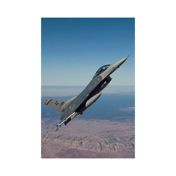 Latitude Run F-16 Fighting Falcon Maneuvers Over Arizona by HIGH-G ...