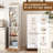 One Allium Way 4-Tier Storage Cabinet, Tall Narrow Floor Cabinet with ...