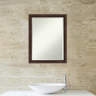 Millwood Pines Brence Rectangle Wood Wall Mirror | Wayfair