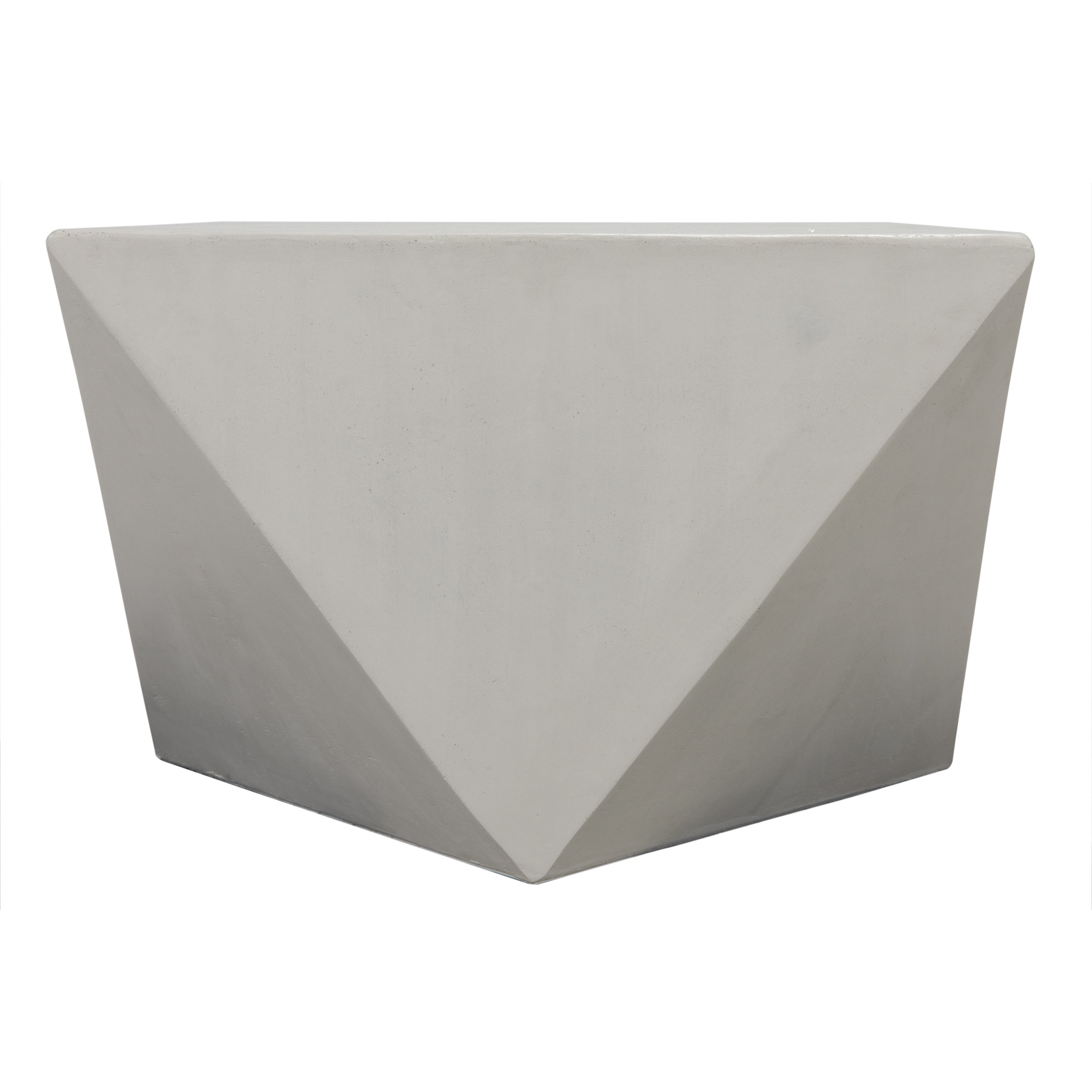 Noir Bota Fiber Cement Solid Coffee Table | Wayfair