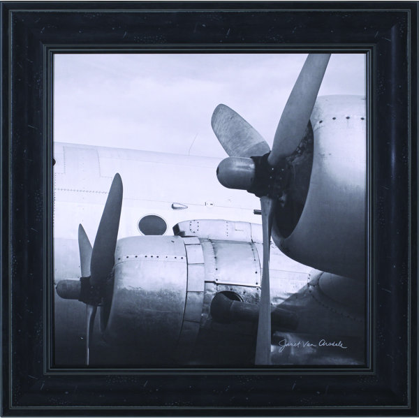 Art Effects Vintage Flight I by Janet Van Arsdale Framed Photographic ...