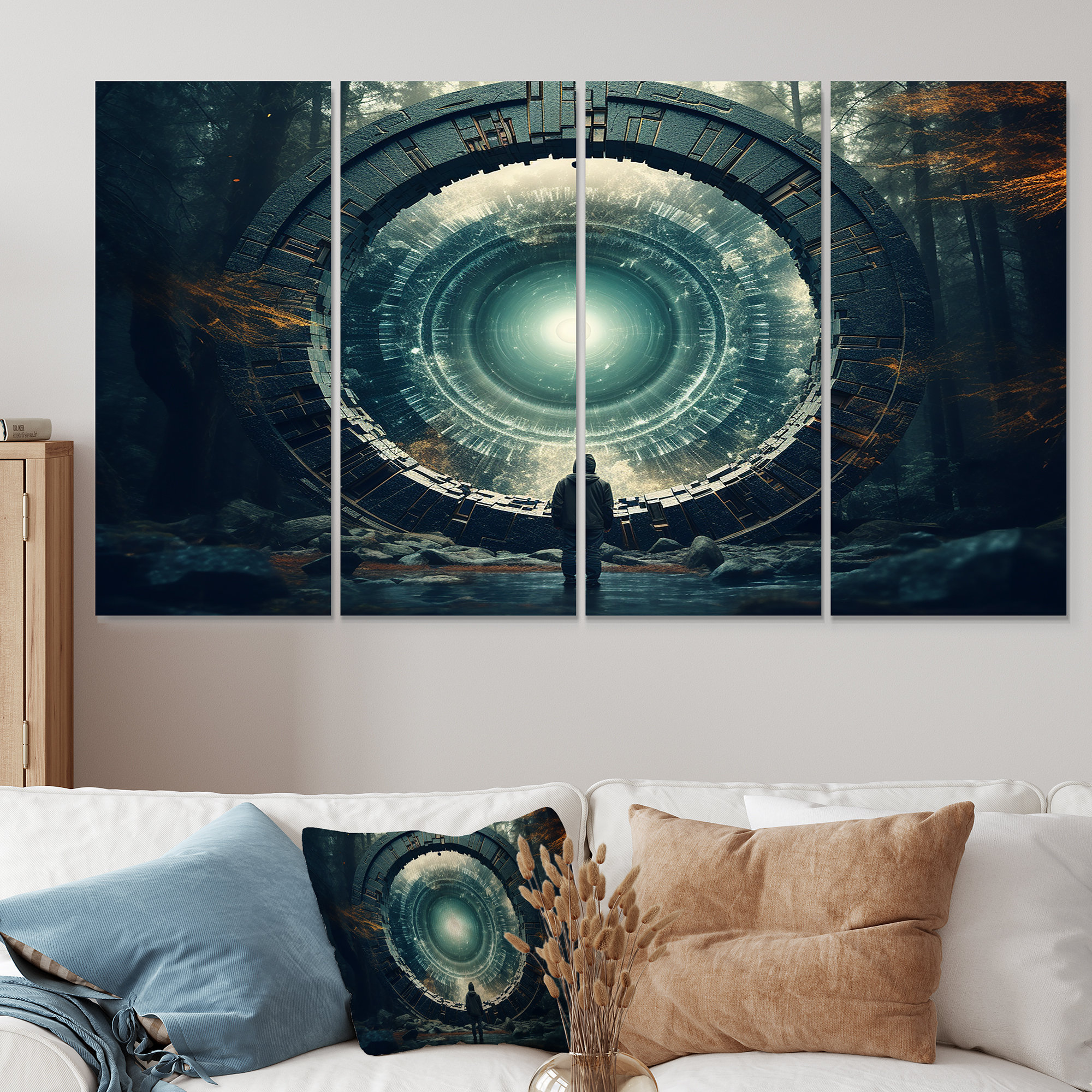 Ebern Designs Surreal Stargate Revelation I - Surrealism Landscape 4 ...