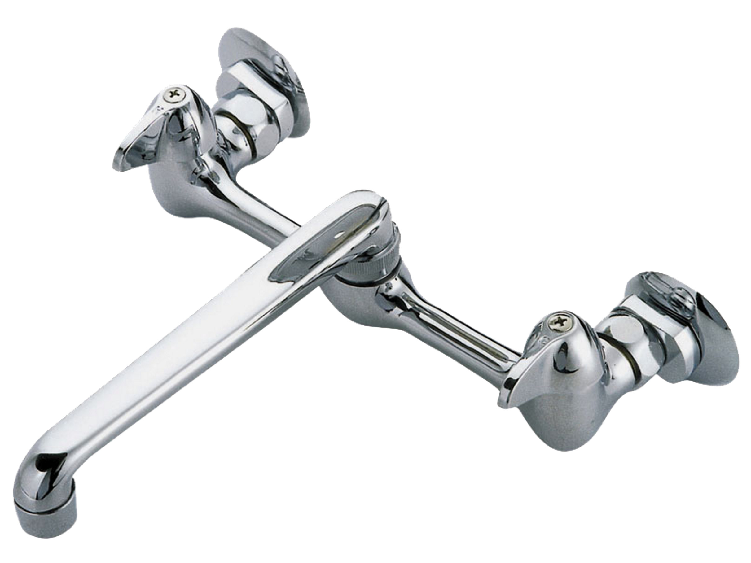Banner Faucets Double Handle Kitchen Faucet with Accessories | Wayfair