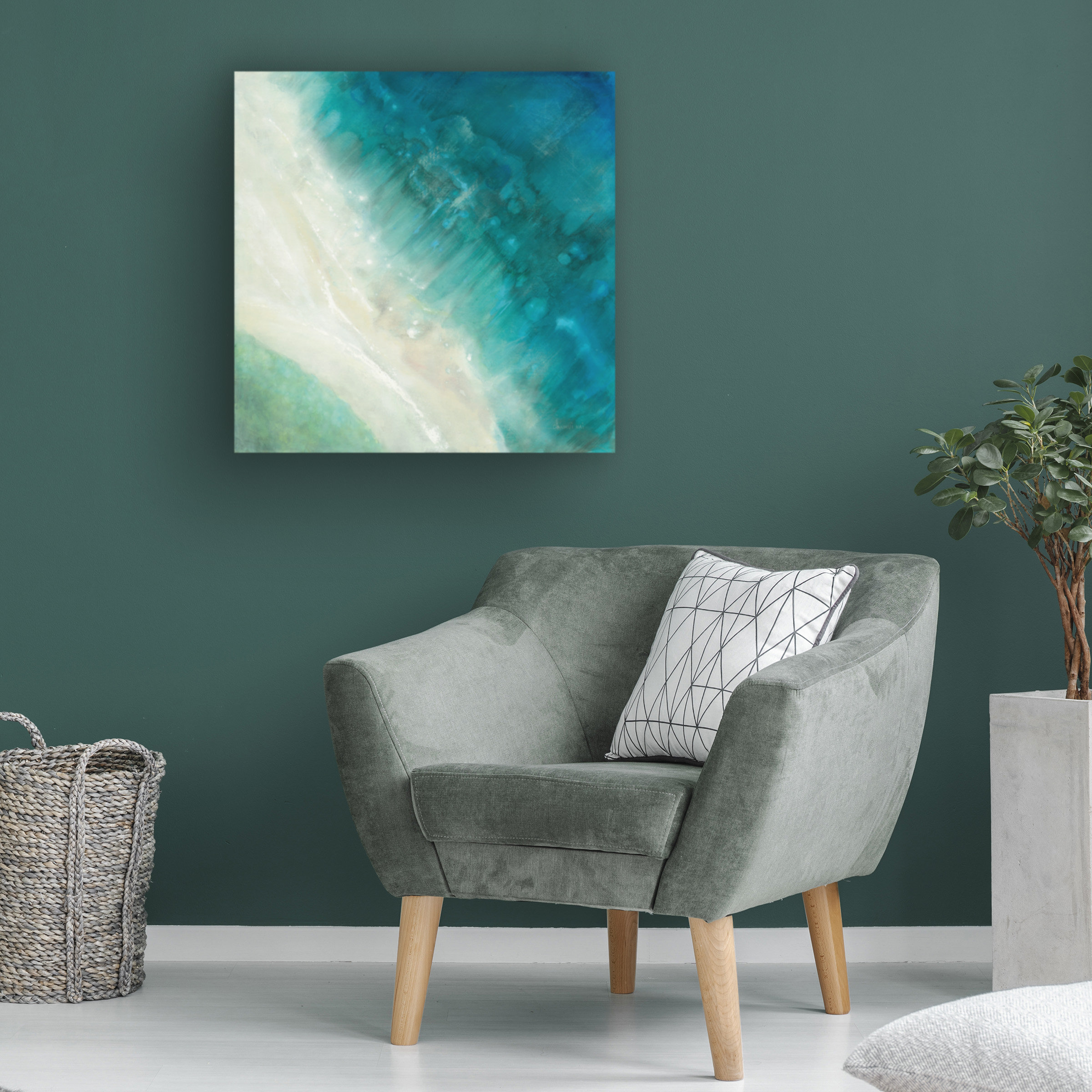 Rosecliff Heights Kathleen Parr Mckenna 'Farm Family Sheep' Canvas Art ...