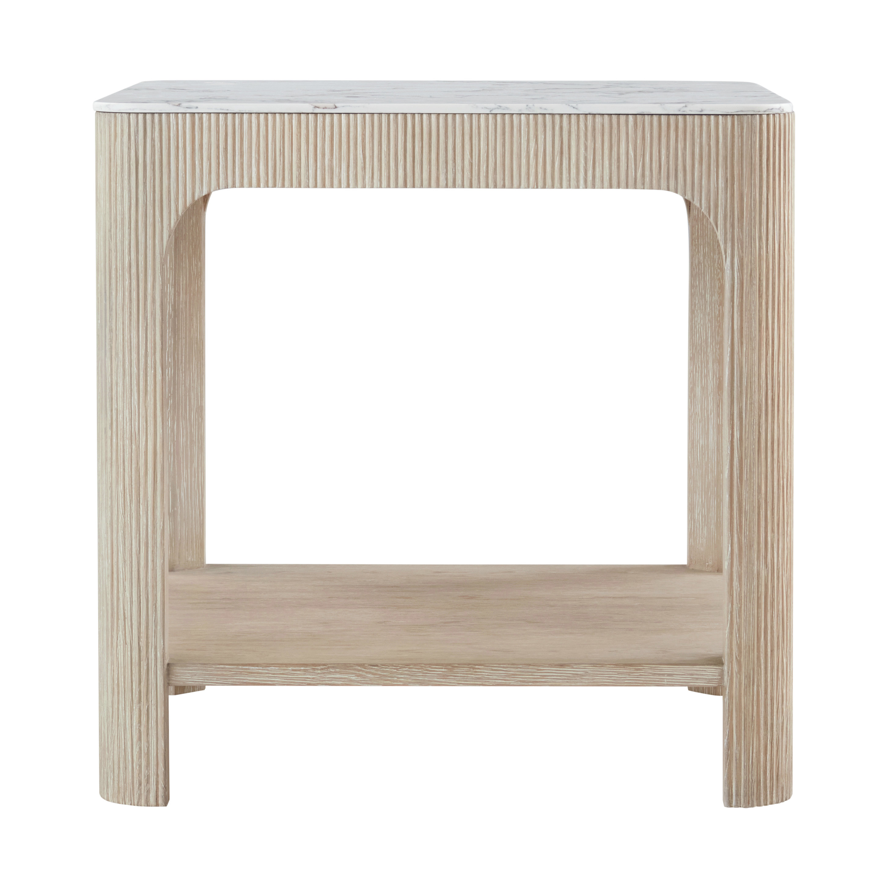 Theodore Alexander Horizon Square Quartz Side Table | Perigold