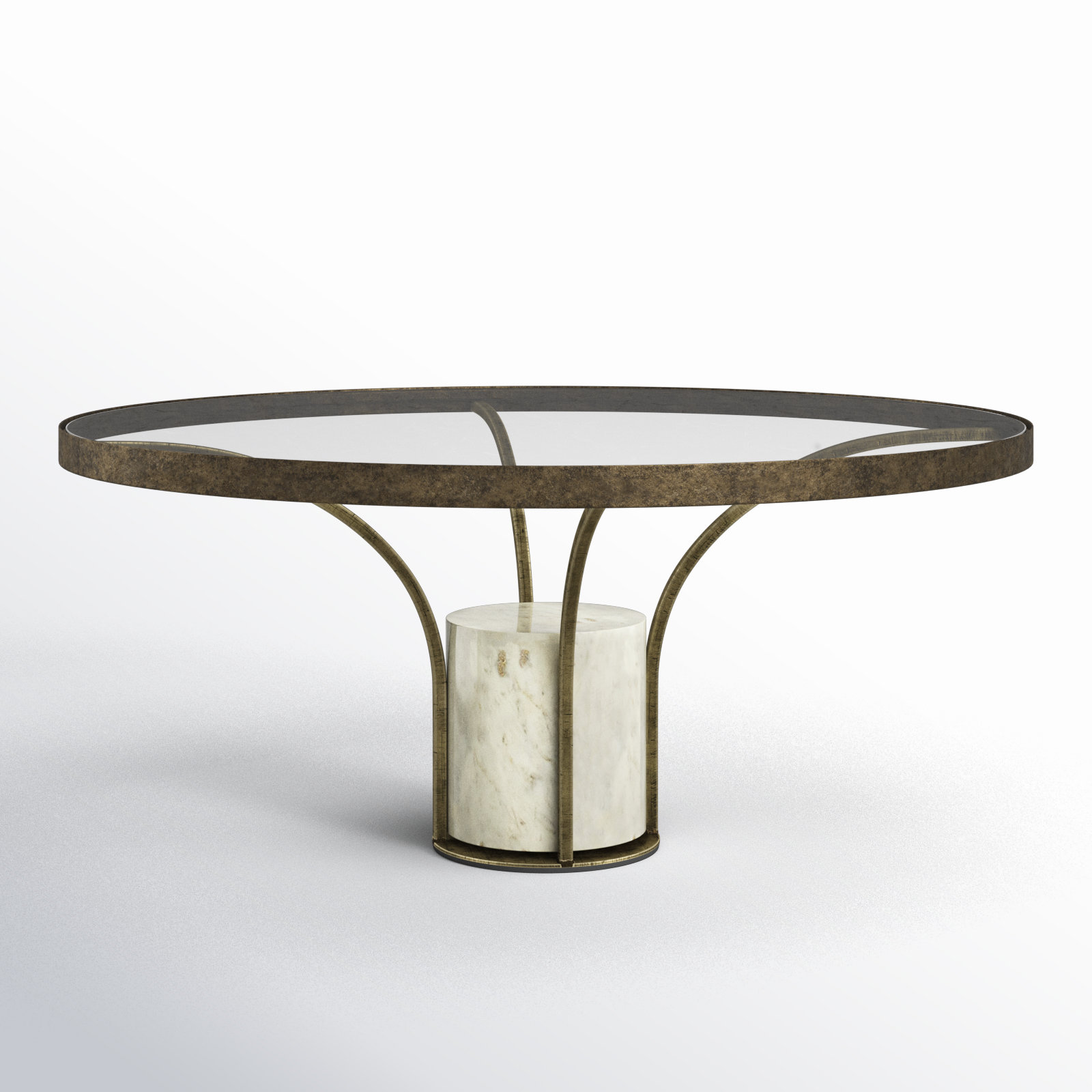 Joss & Main Dauphin Pedestal Coffee Table | Joss & Main