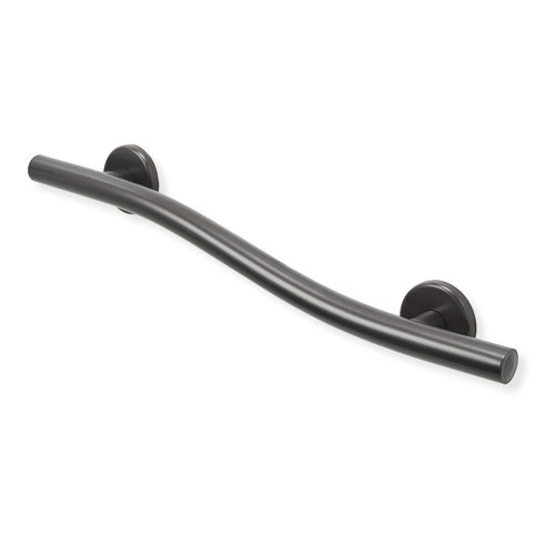 Elcoma Life Line Wave Grab Bar / Size: 24" W, Orientation: Right ...