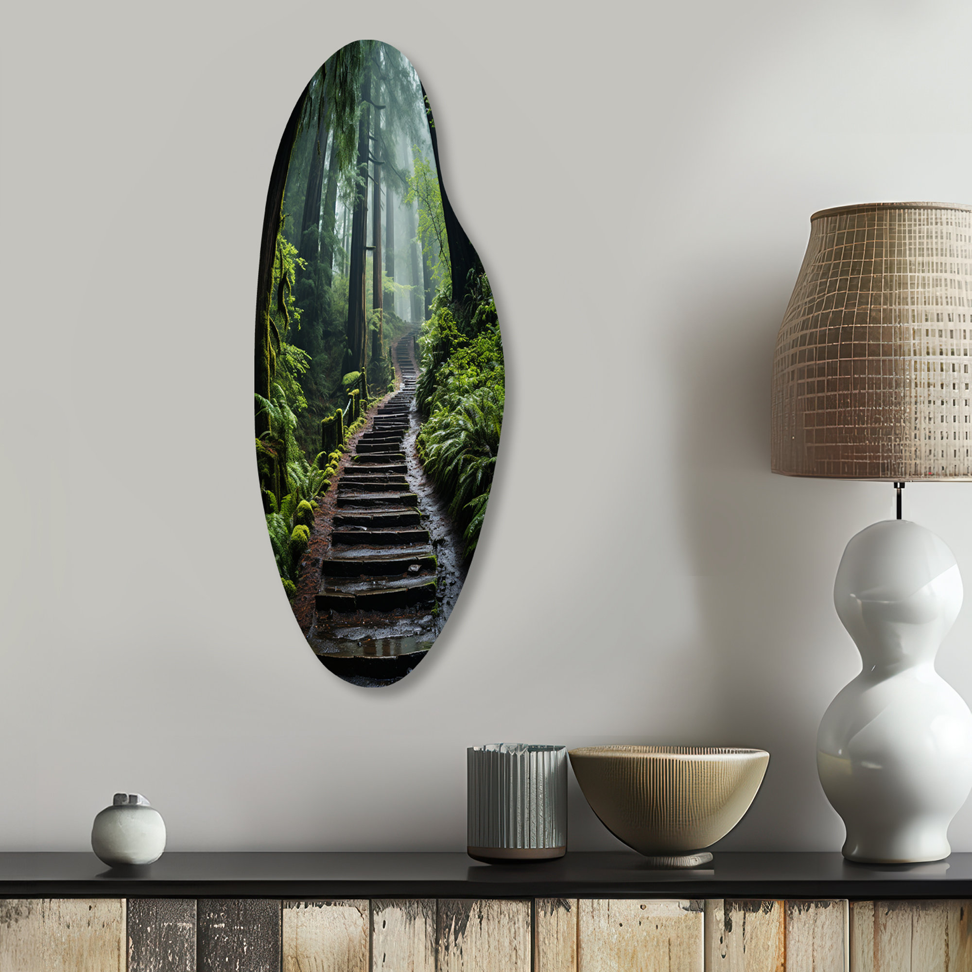 Design Art USA Muir Woods National Monument I - USA Curved Shape ...