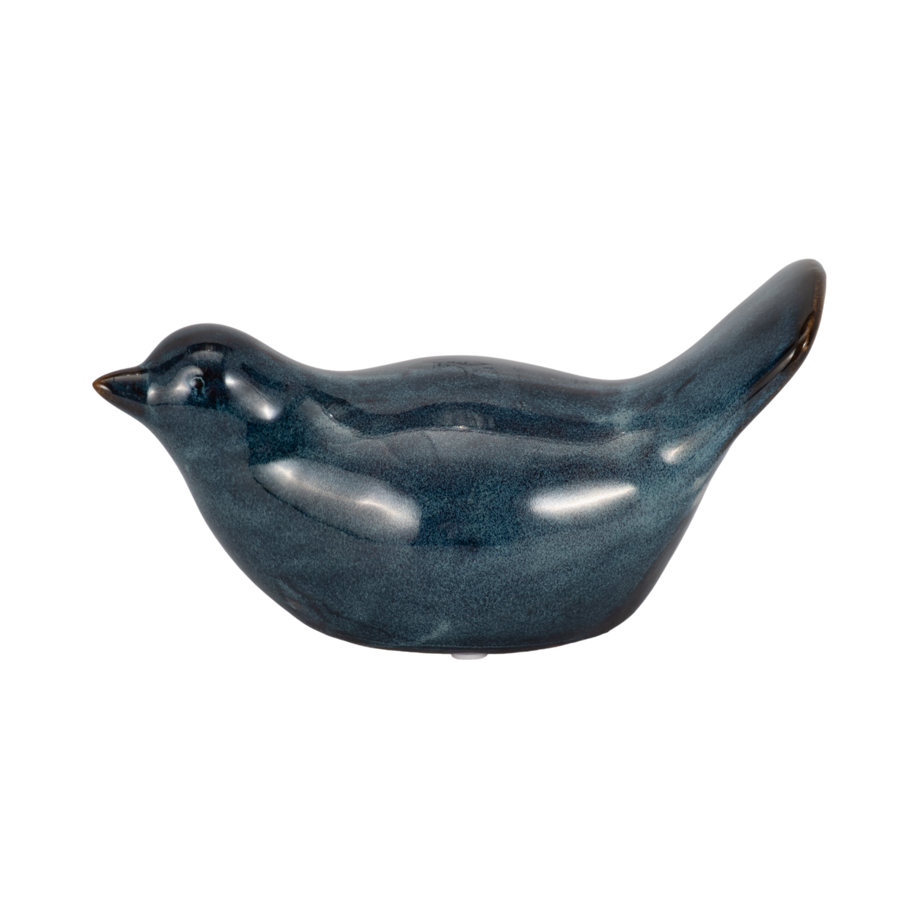 Lark Manor 8" Reactive Finish Bird, Blue - Wayfair Canada