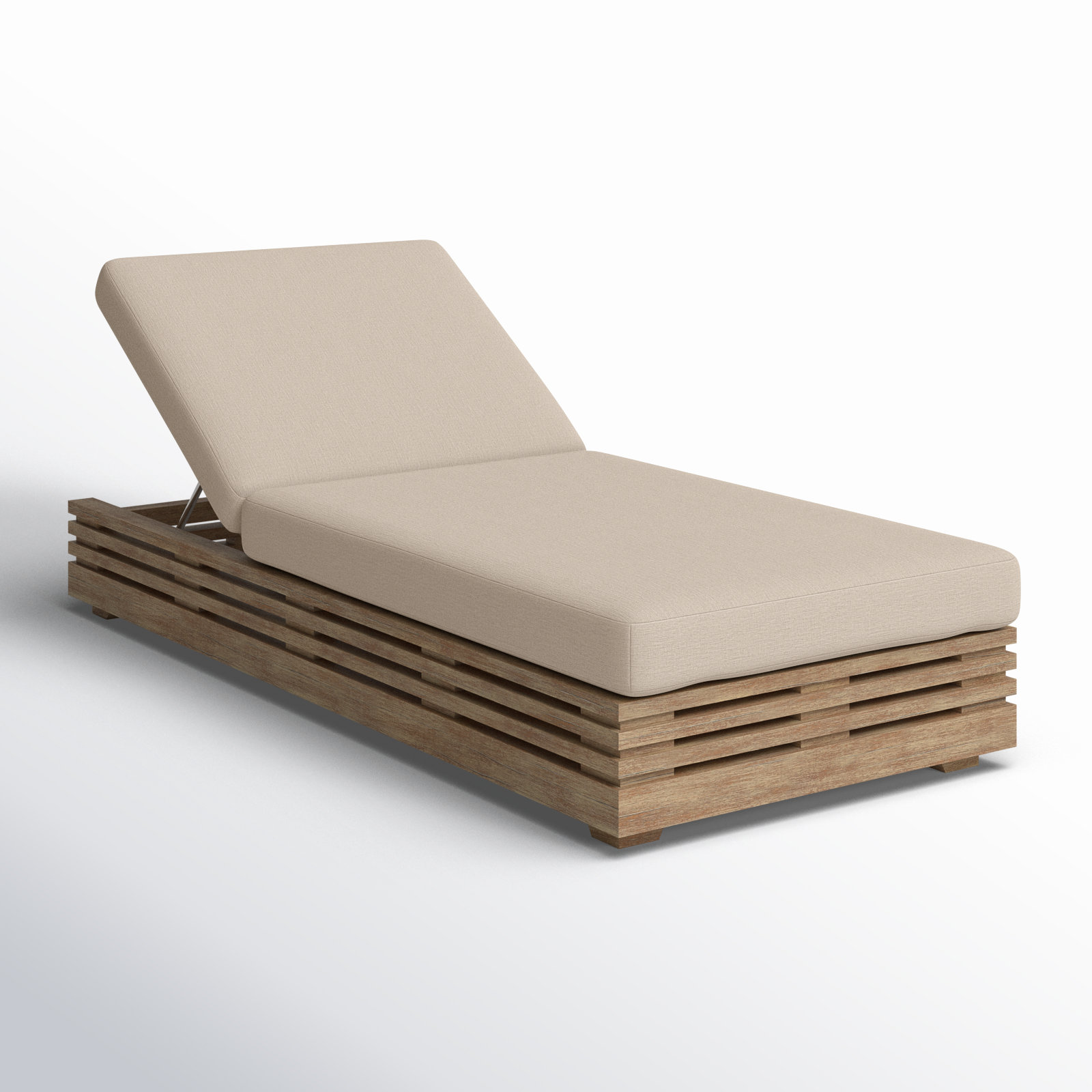 Joss & Main Aerilyn 81.5" Long Reclining Eucalyptus Single Chaise with ...