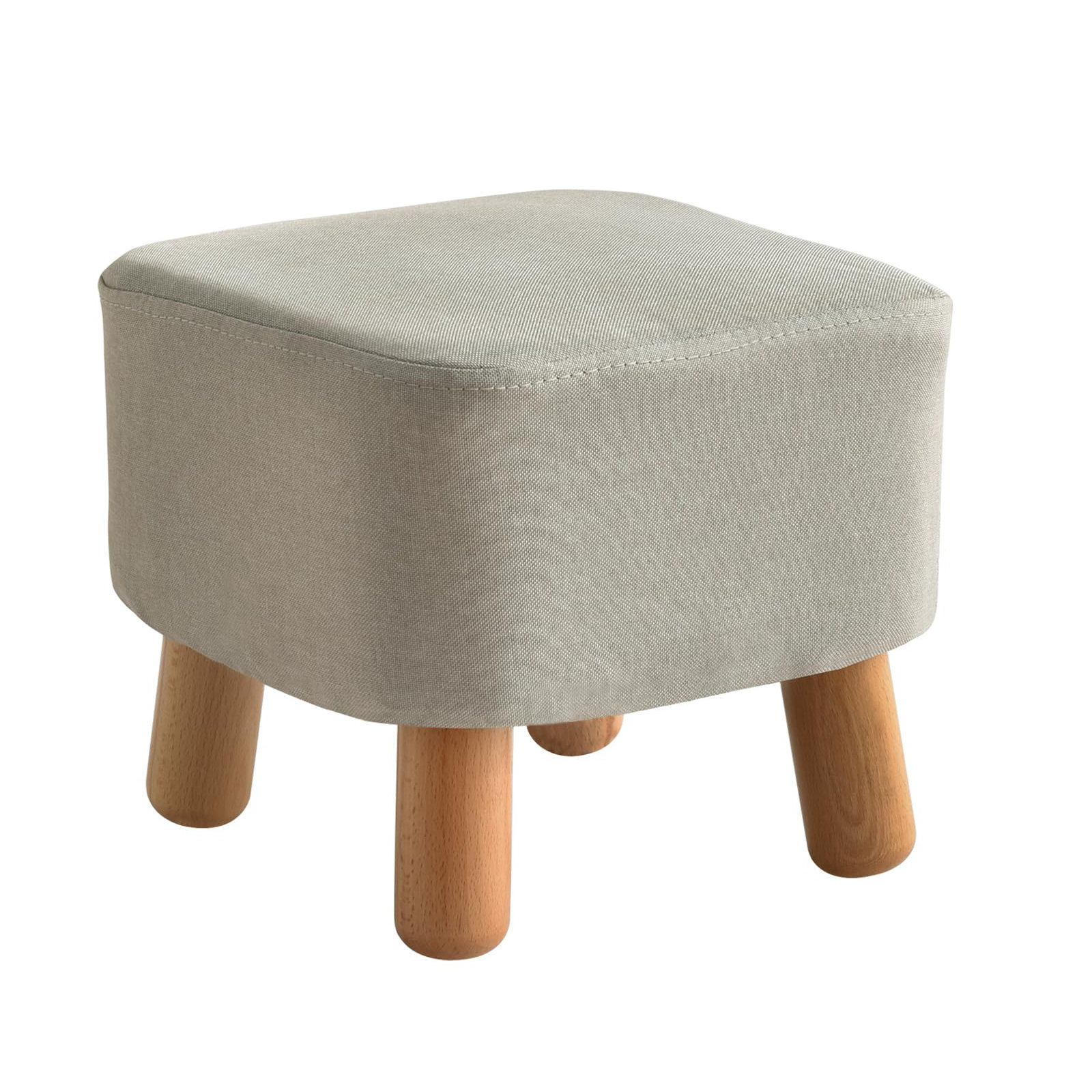 George Oliver Solid Wood Ottoman Stool, Sofa Tea Stool, Footrest ...