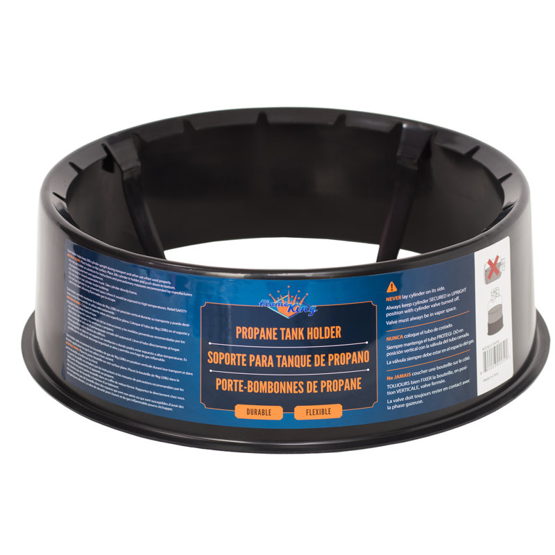Flame King Propane Cylinder Base Stabilizer, fits 20LB, 30LB, and 40LB ...