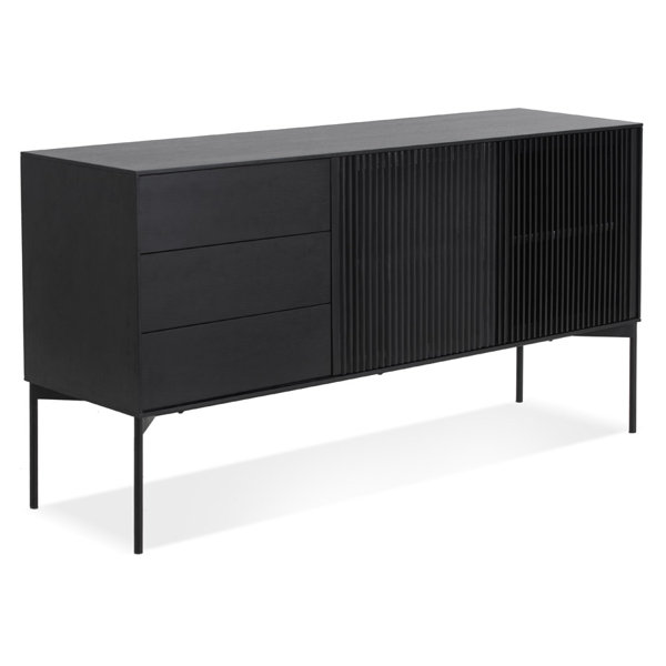 Kokoon Læs 160cm Wide 3 Drawer Sideboard | Wayfair.co.uk