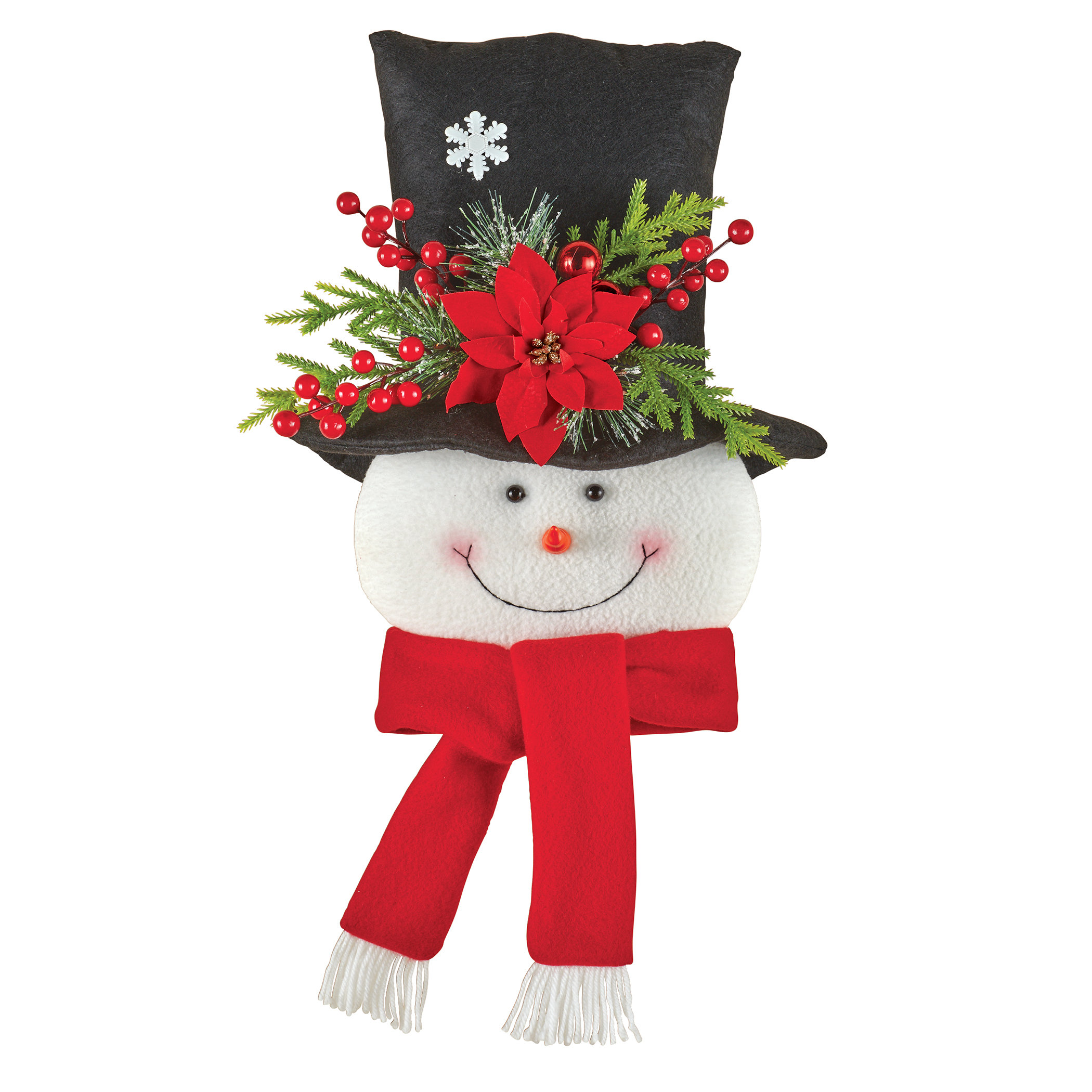The Holiday Aisle® Décoration murale festive bonhomme de neige joyeuse ...