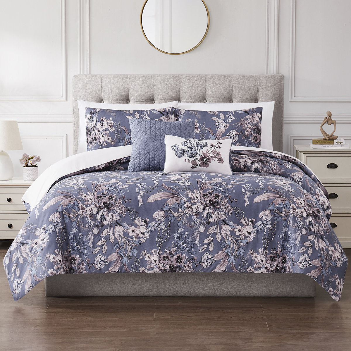 Modern Threads 5-Piece Printed Thea Comforter Set & Reviews | Wayfair