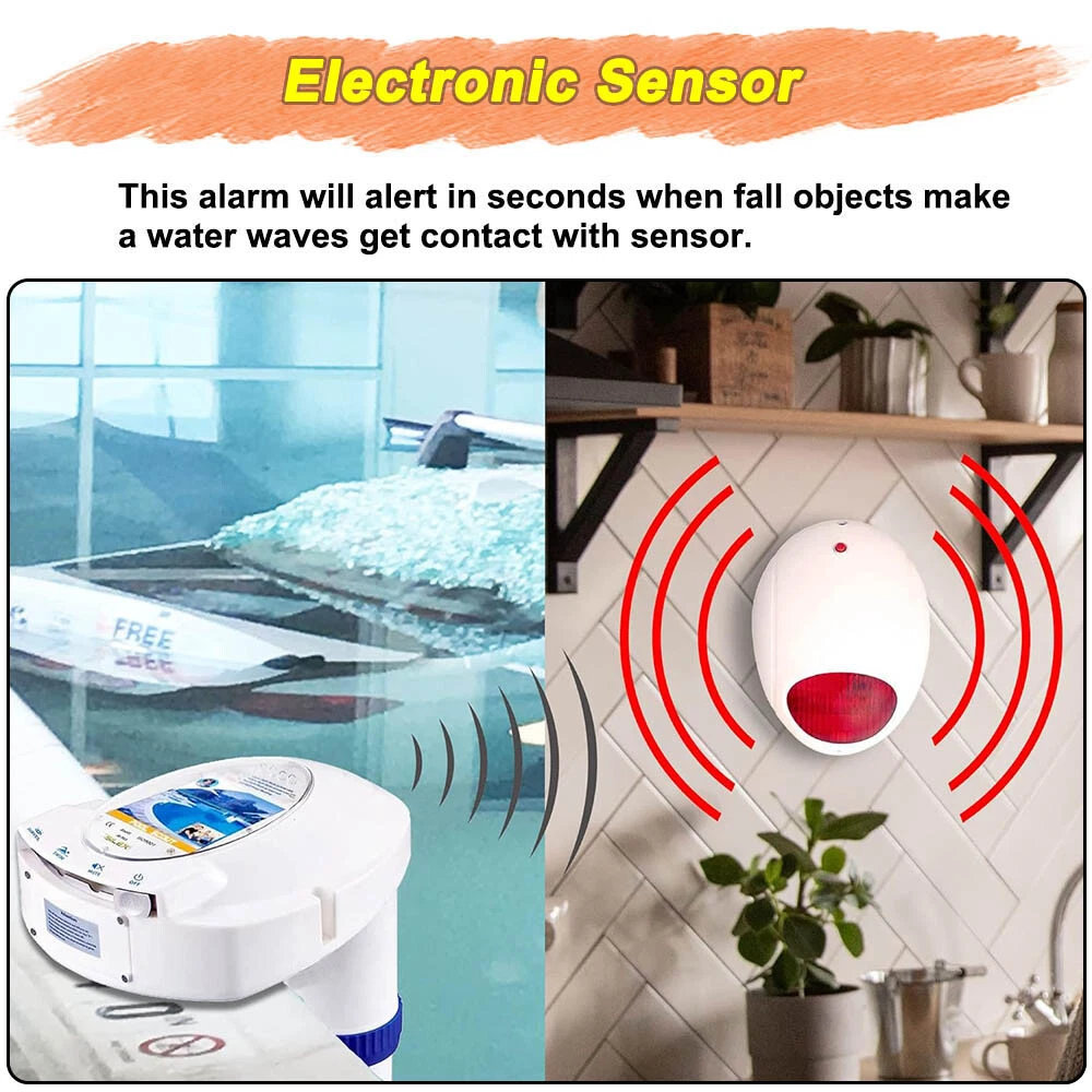 Ayamaya Pool Alarm With Remote Receiver, Immersion Drown Monitor System ...