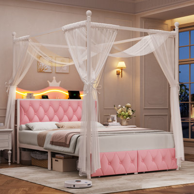 wall fixed bed canopy