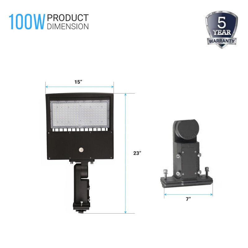 Wen Lighting Outdoor LED Street Light | Wayfair