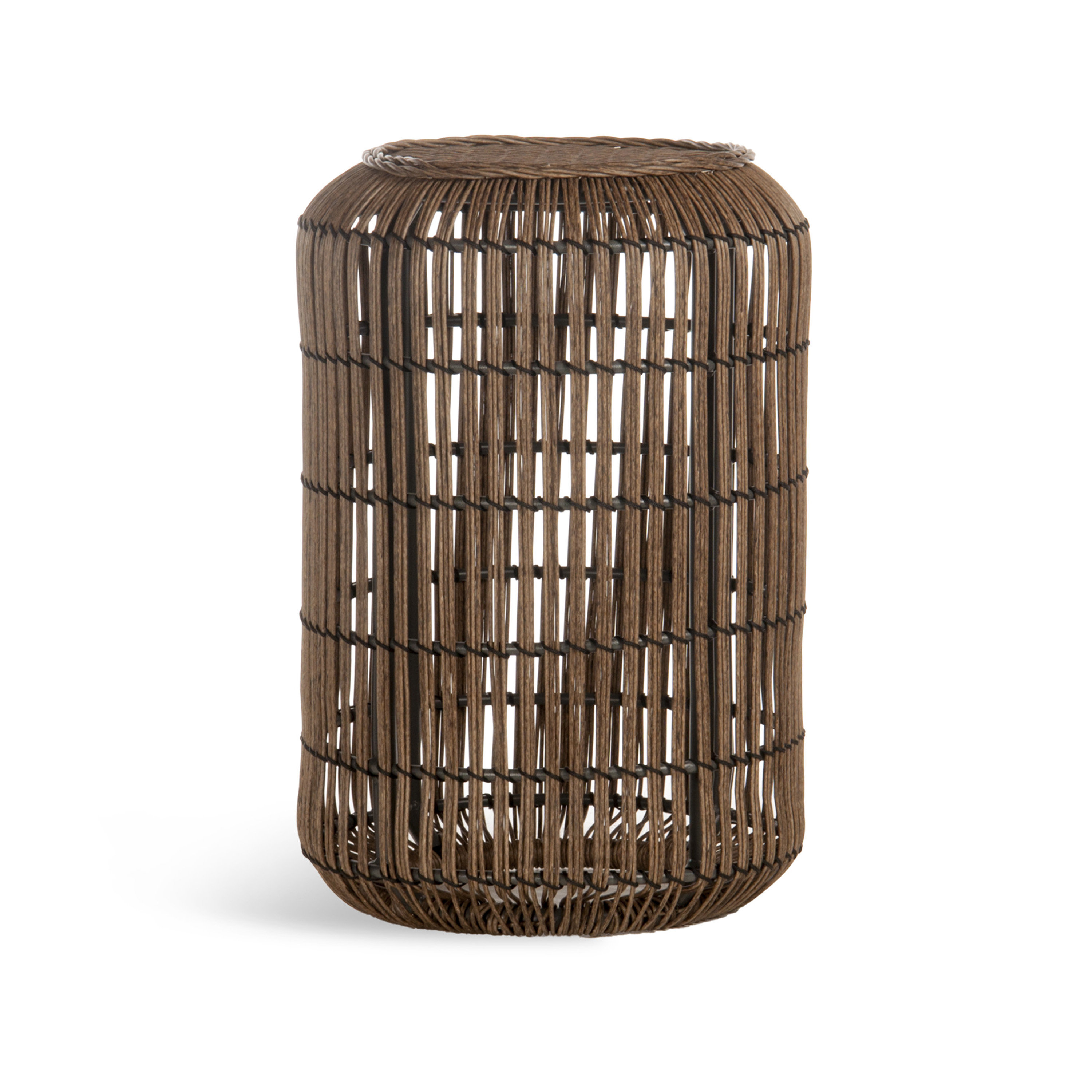 Inspired Visions Augusta Wicker Side Table | Wayfair