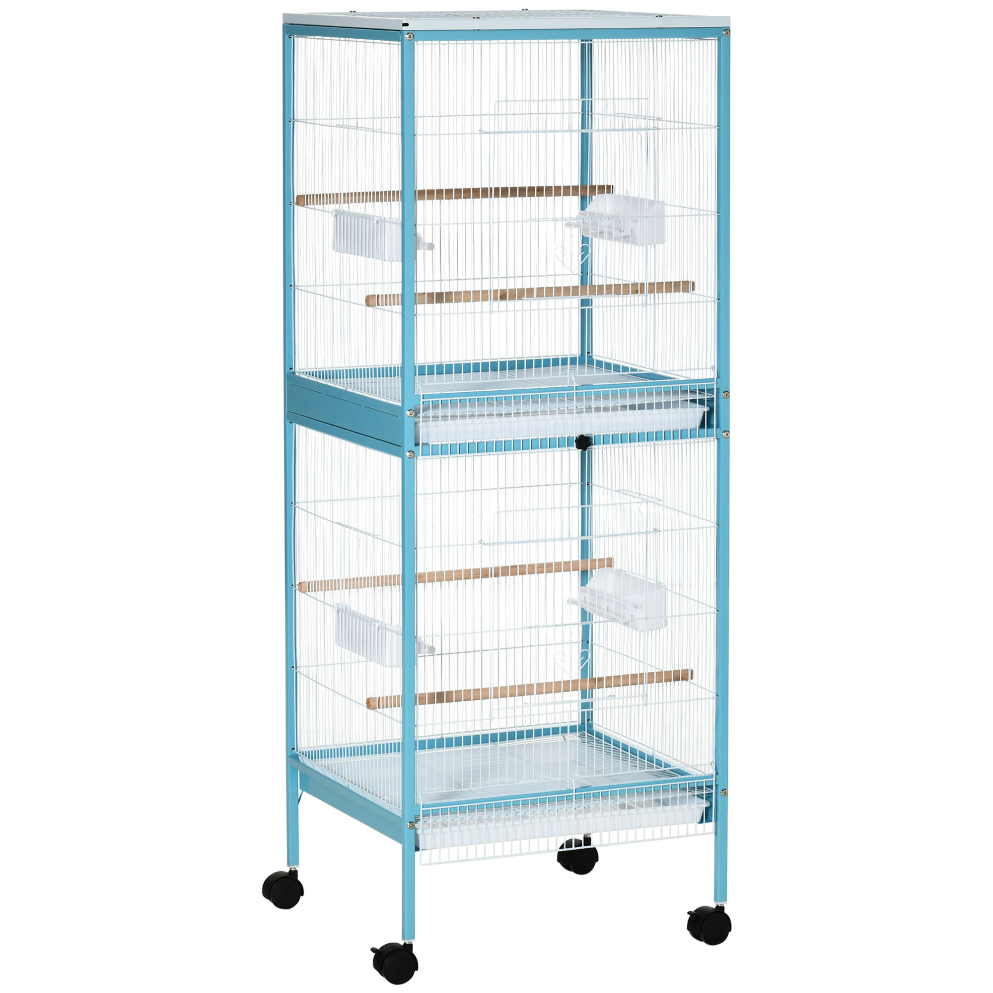 Tucker Murphy Pet™ Braylynn 55" Steel Flat Top Floor Bird Cage with ...