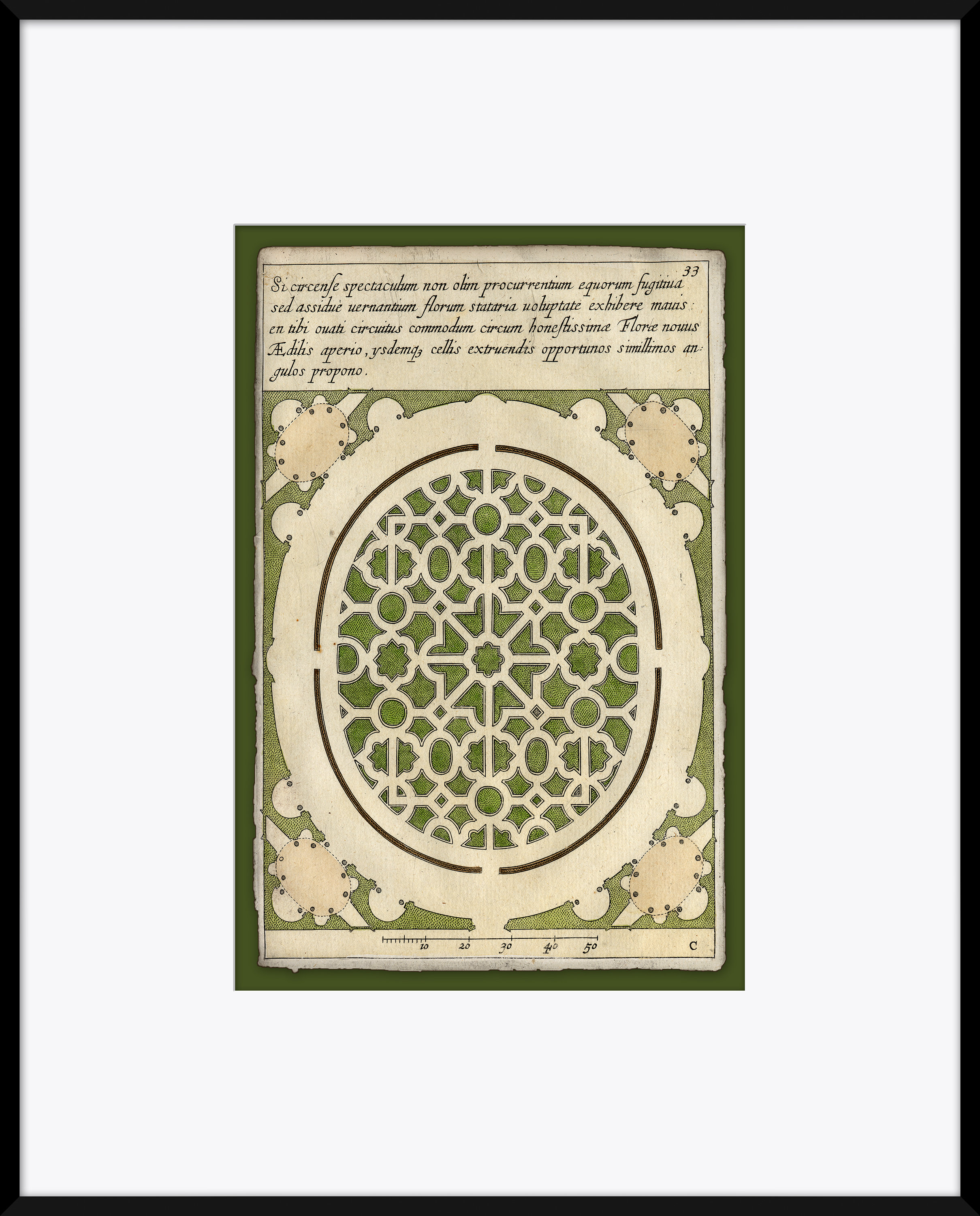 Soicher Marin 'Designs for French Garden' - Picture Frame Painting on ...