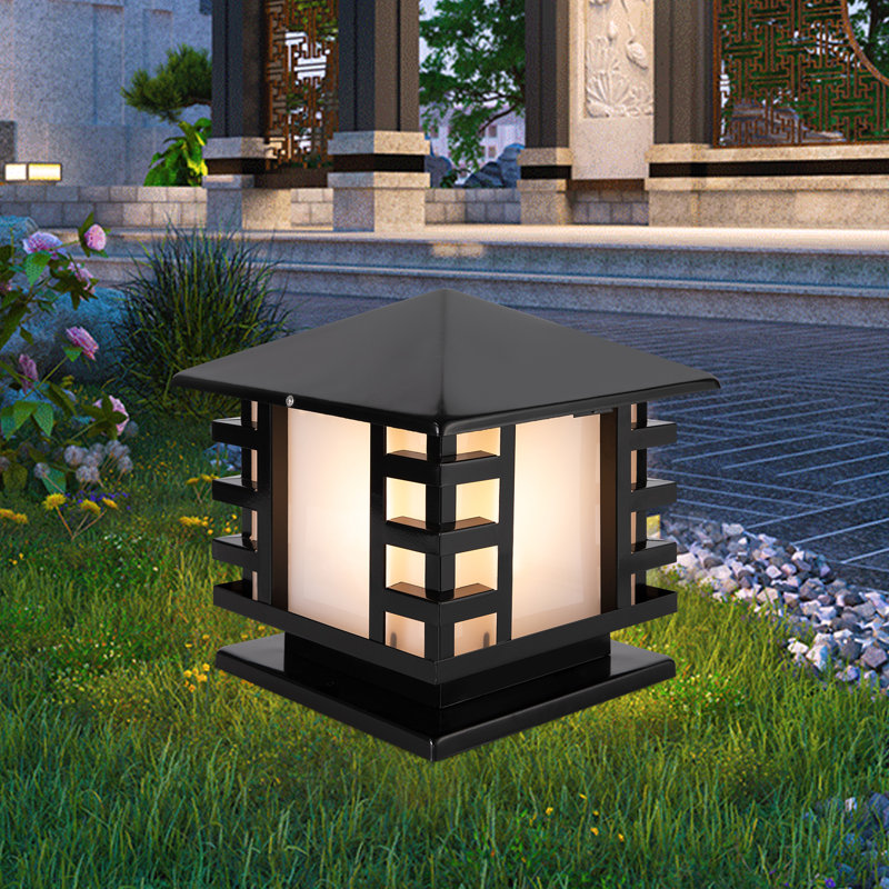 SUNYOU Outdoor Modern Post Light | Wayfair