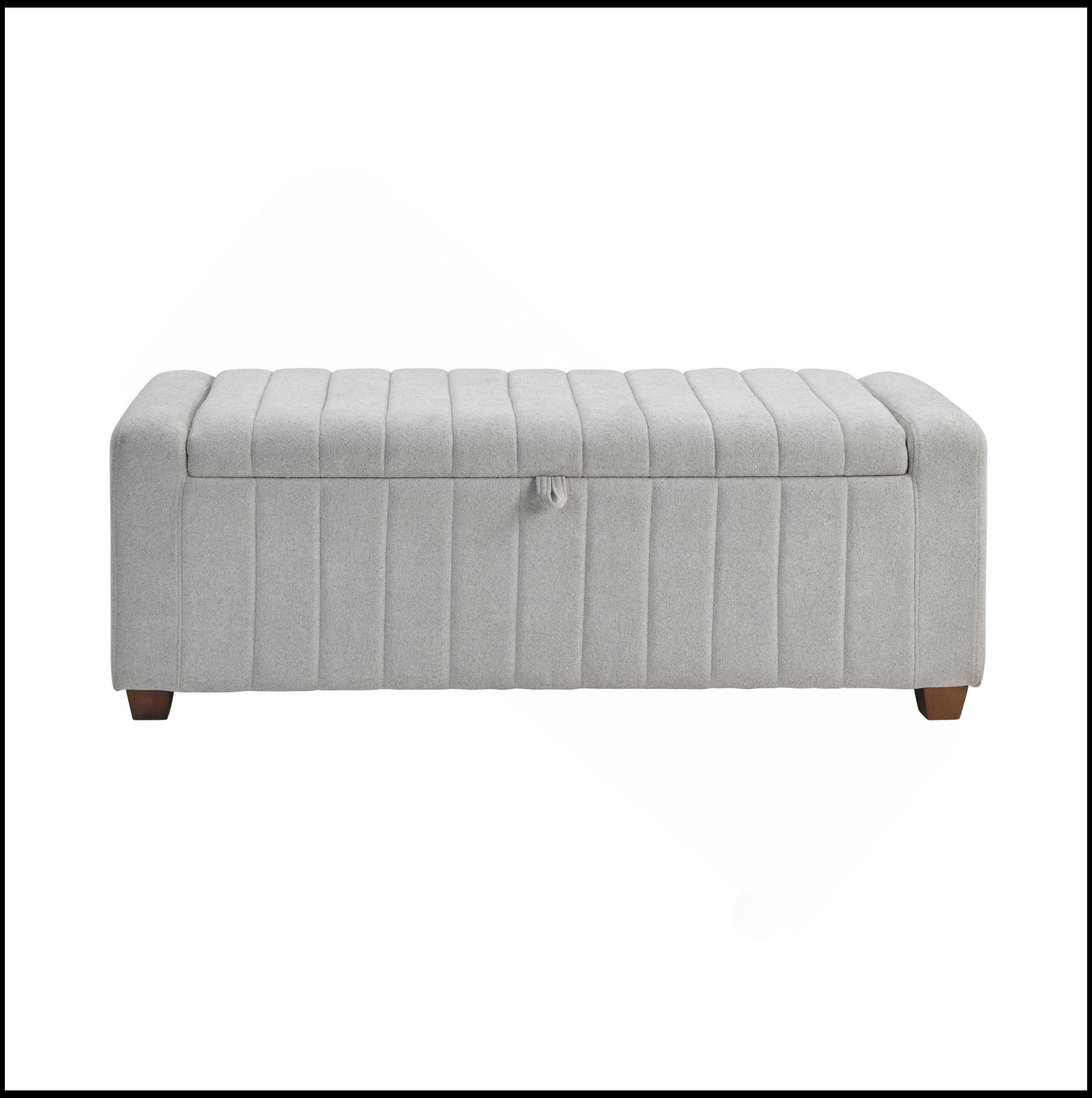 Wildon Home® Contemporary Upholstered Bench With Internal Storage 1Pc ...