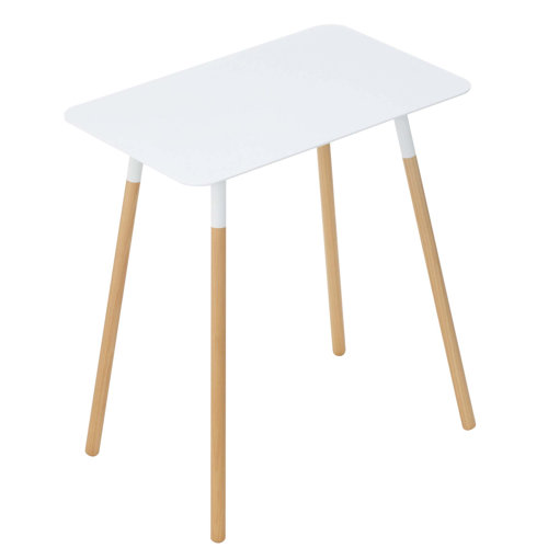 Yamazaki Home Modern Rectangular Side Table For Living Room Or Small ...
