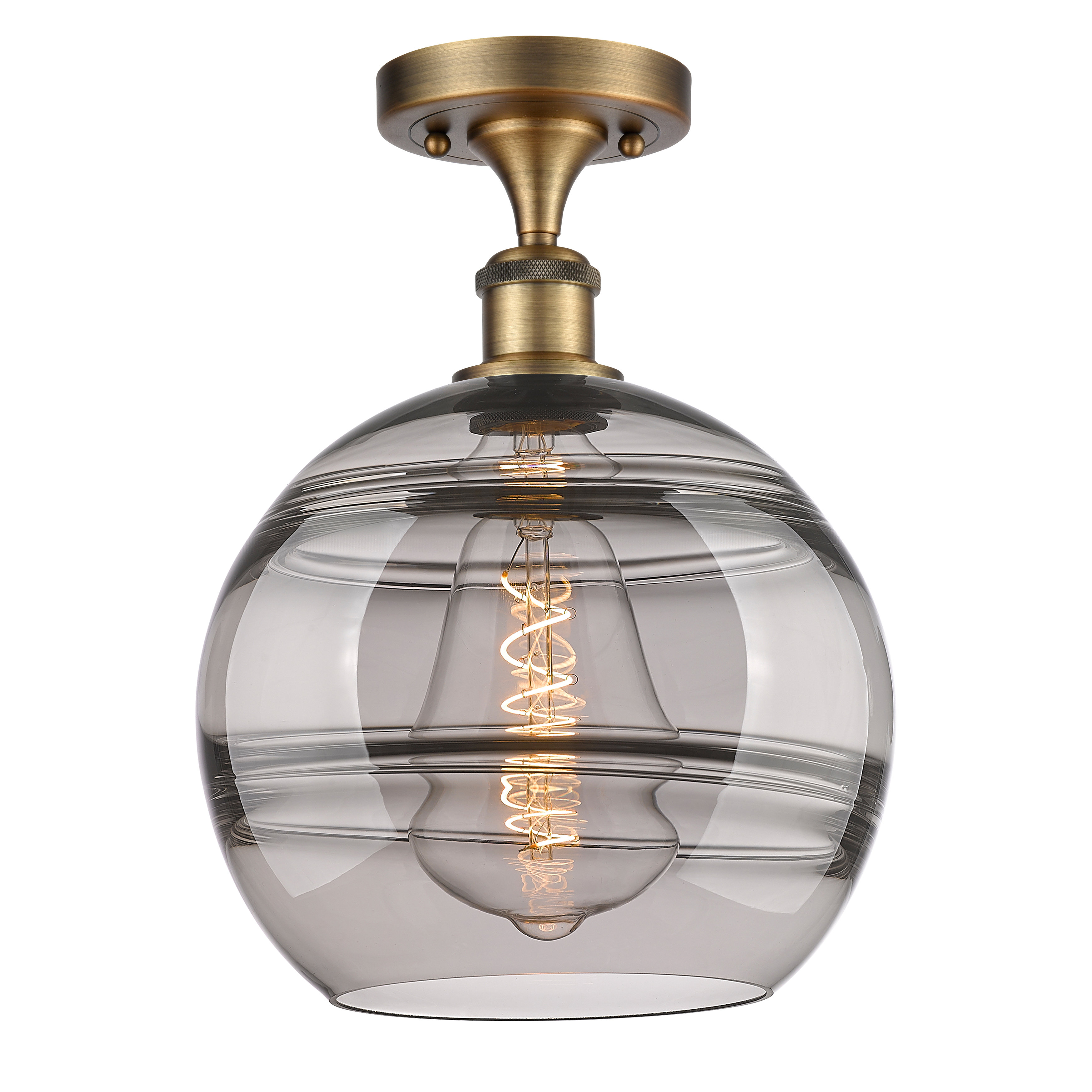 House of Hampton® Ballston - Adrieanna - 1 Light Semi-Flush Mount | Wayfair