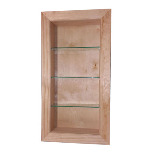 Recessed Wall & Display Shelves You'll Love | Wayfair