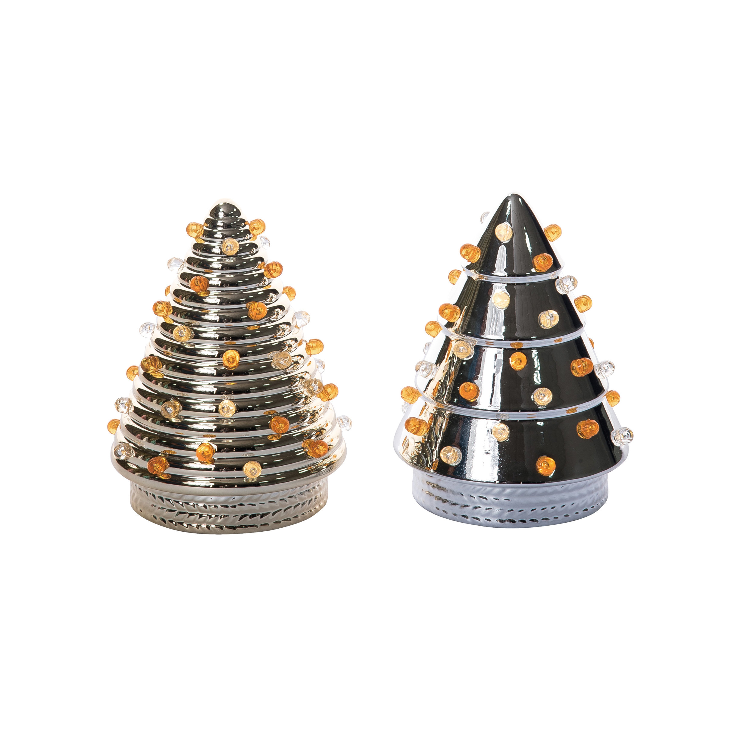 The Holiday Aisle® Small Dol Light Up Halloween Tree Decor Set of 2 ...