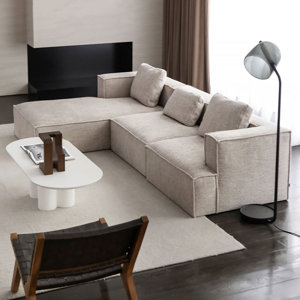 Wren Decors Canapé modulaire 3 pièces rembourré - Wayfair Canada