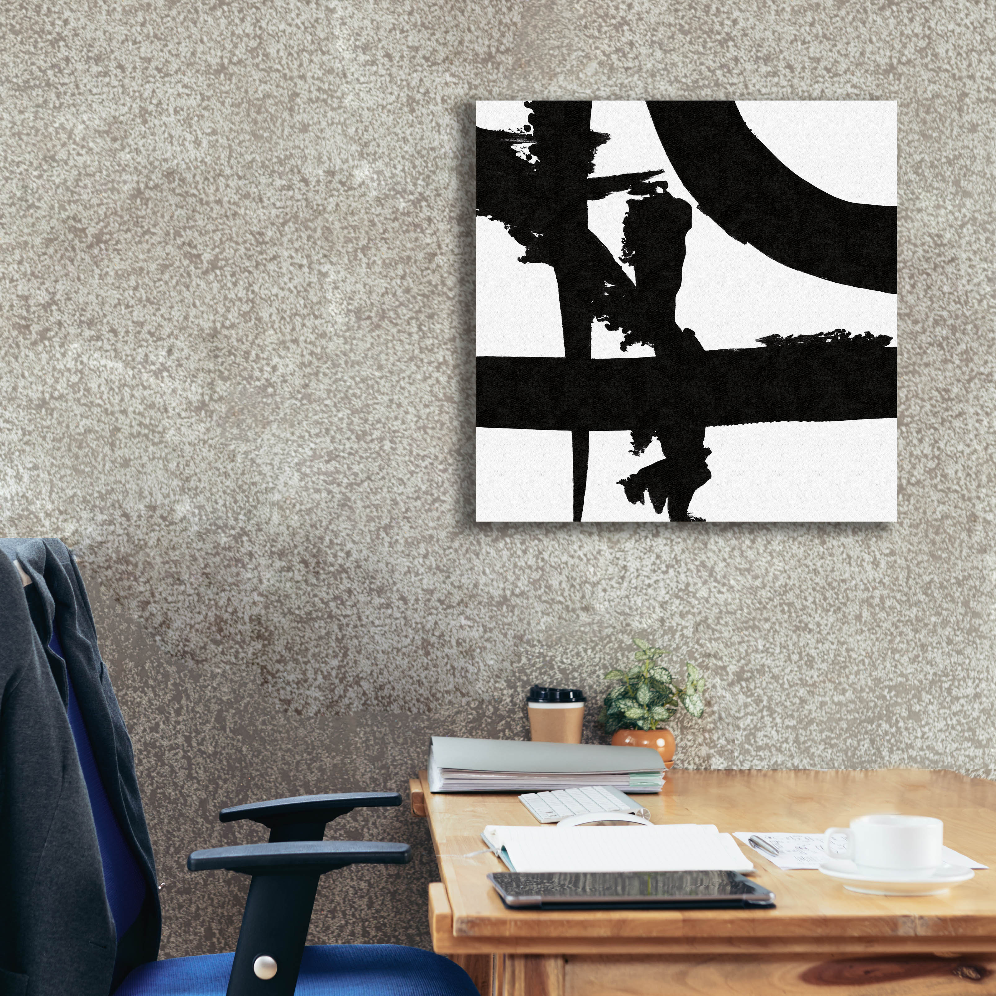 Ivy Bronx ' Crossing Paths 2' by Sarah Adams Canvas Wall Art, 26" x 26 ...