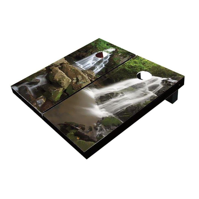 Skip's Garage 2' X 3' Water Fall Cornhole Boards | Wayfair