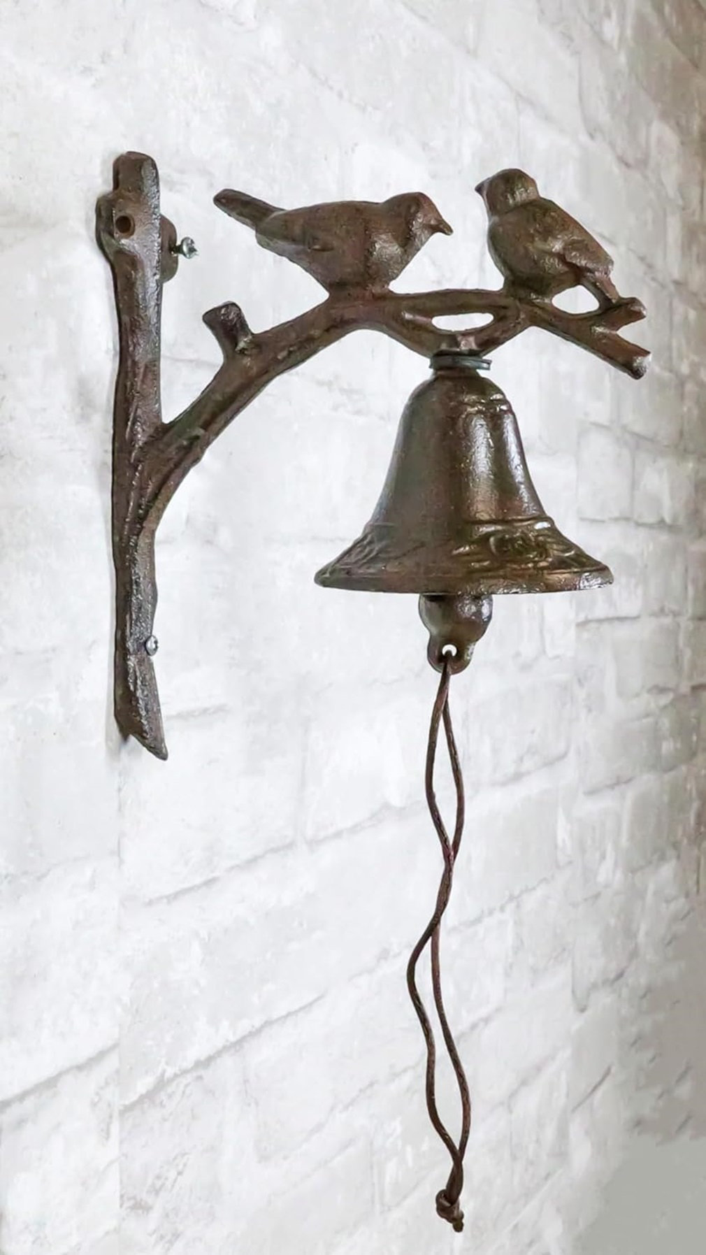 Lark Manor™ Cast Iron Rustic Western Country Cottage Lovebirds Bird ...