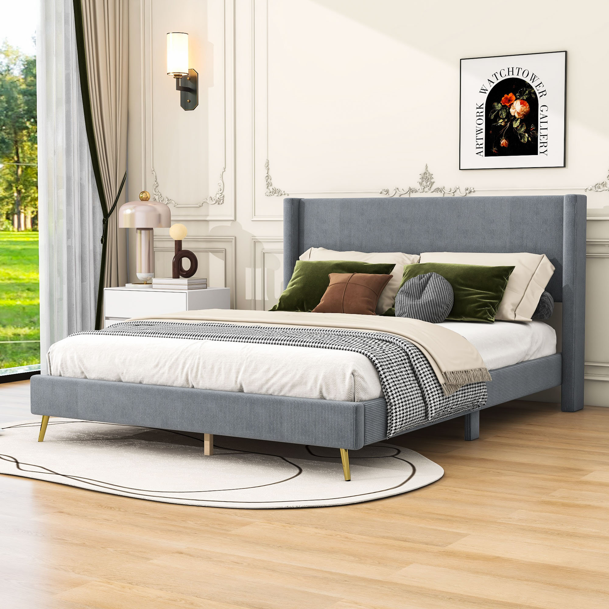 Mercer41 Patchen Queen Low Profile Platform Bed | Wayfair