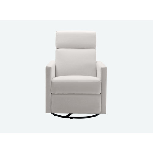 Latitude Run® Odetta Modern Upholstered Rocker Nursery Chair Plush ...