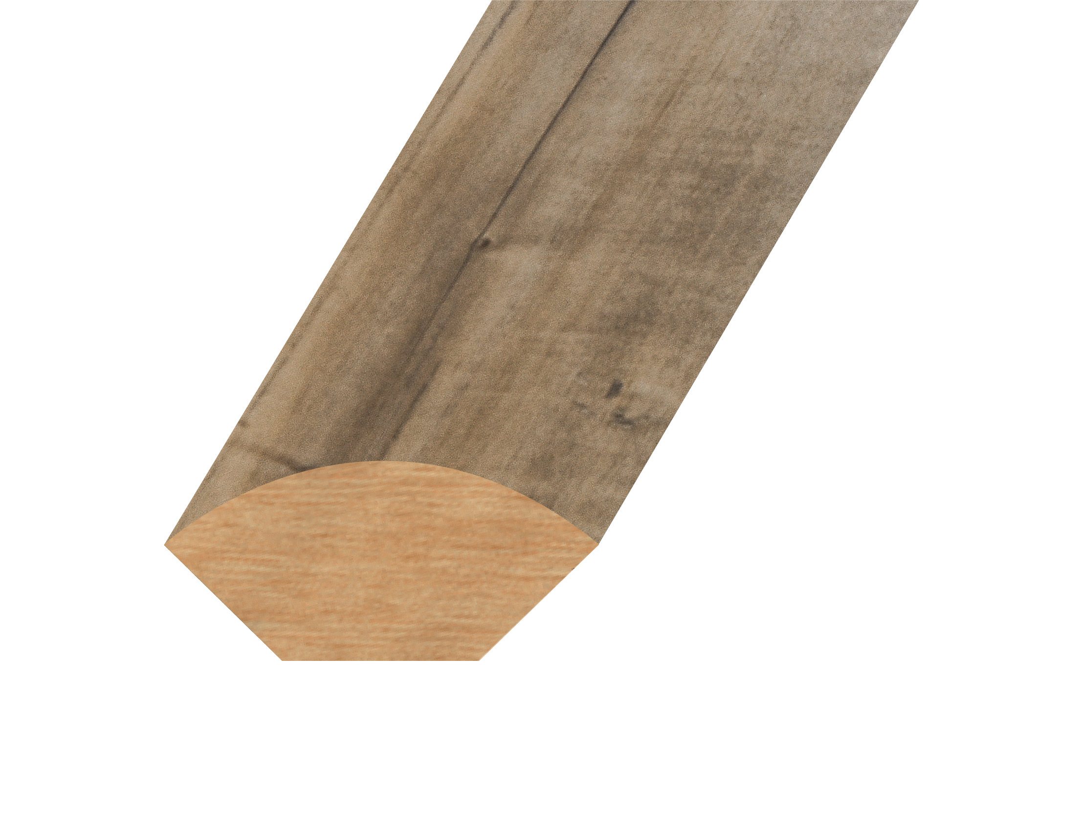 Montserrat Manufactured Wood 0.59" Thickx 1.1" Wide x 94.49" Length Oak ...